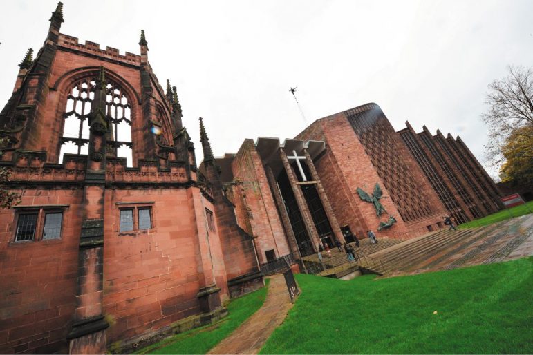 Coventry Cathedral celebrates grant awarded alongside international ...