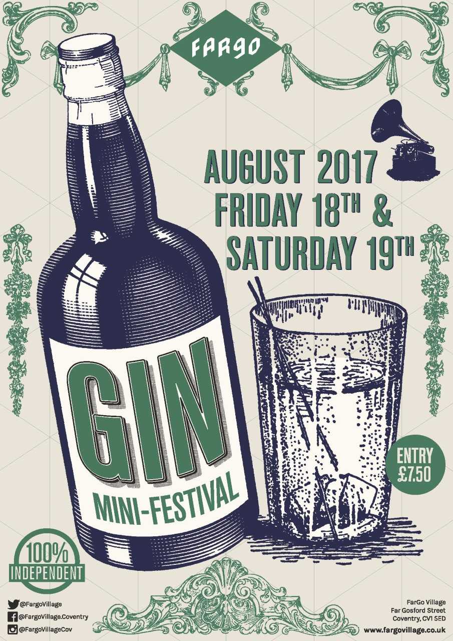 Gin Festival comes to FarGo Village - The Coventry Observer