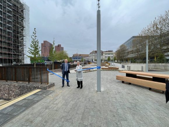 Starley Gardens at Coventry University's city centre campus officially ...