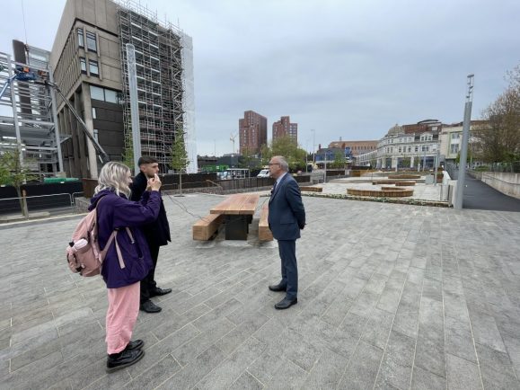 Starley Gardens at Coventry University's city centre campus officially ...
