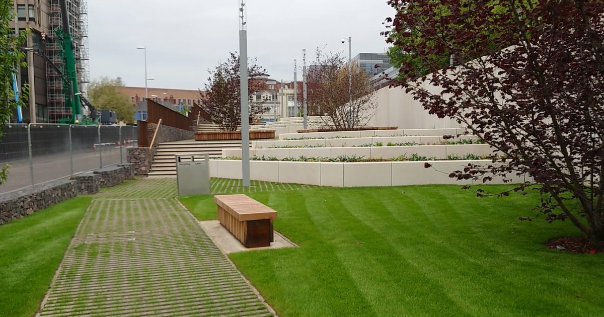 Starley Gardens at Coventry University's city centre campus officially ...