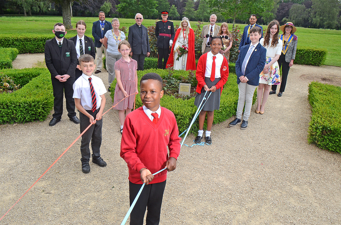 Covid memorial rose garden officially opened in Coventry park - The ...