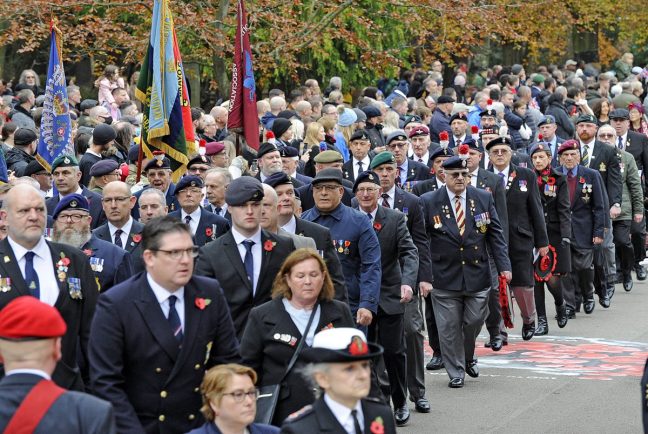 PICTURE SPECIAL - Thousands turn out for Coventry's annual Remembrance ...