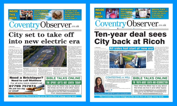 As new year approaches, we look back at our best-read Coventry Observer ...
