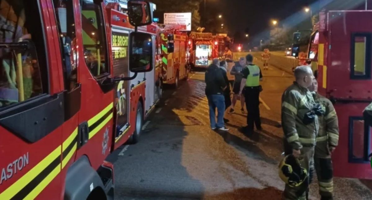 75 firefighters involved in rescue operation after blaze in Coventry ...
