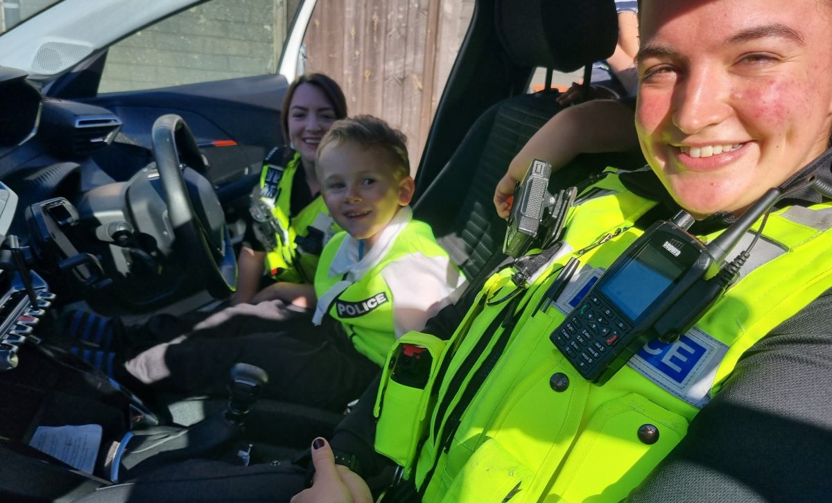 Coventry officers' visit is 'icing on the cake' for young police-mad ...
