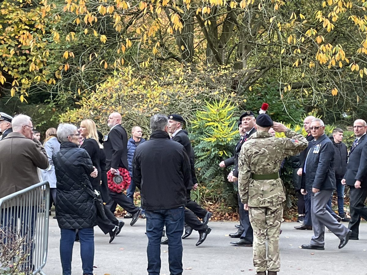 Coventry marks Remembrance Sunday with moving service at War Memorial ...