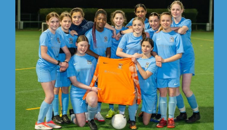 Developer sponsorship provides kit for Coventry City Girls FC - The ...