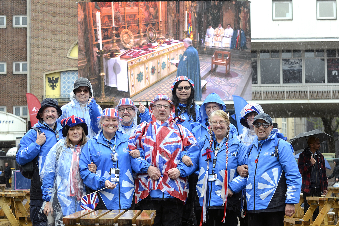 IN PICTURES- Coventrians brave the rain to celebrate King Charles reign ...