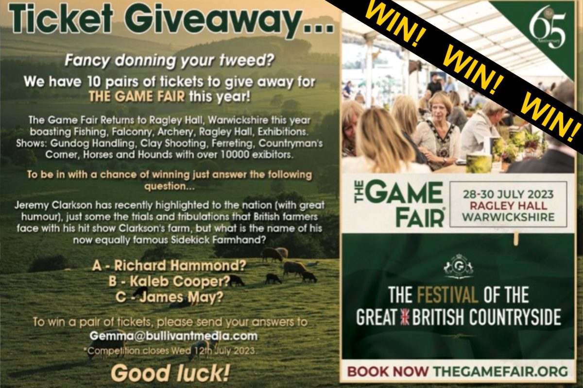 WIN TICKETS to the Game Fair (festival of the Great British countryside ...