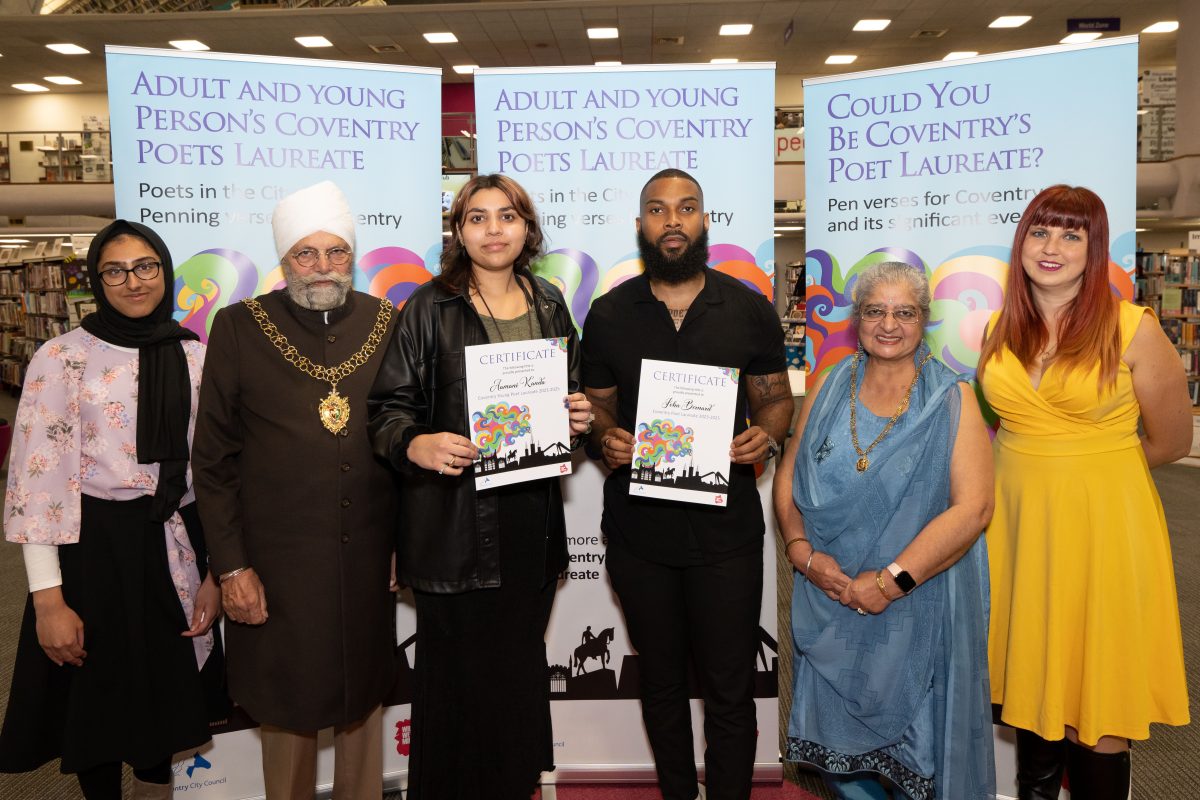 Coventry's new poets laureate revealed - The Coventry Observer