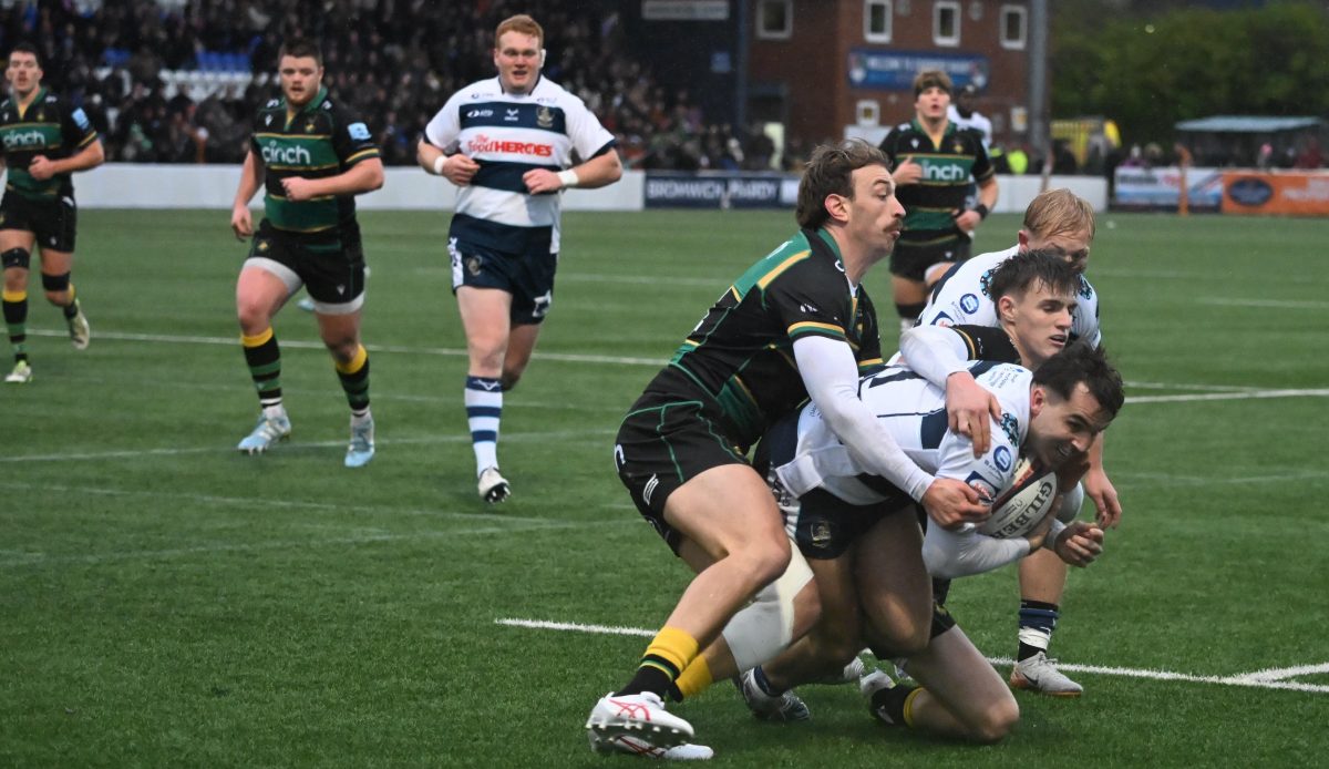 RUGBY UNION - Coventry Rugby edged out by Northampton Saints in front ...