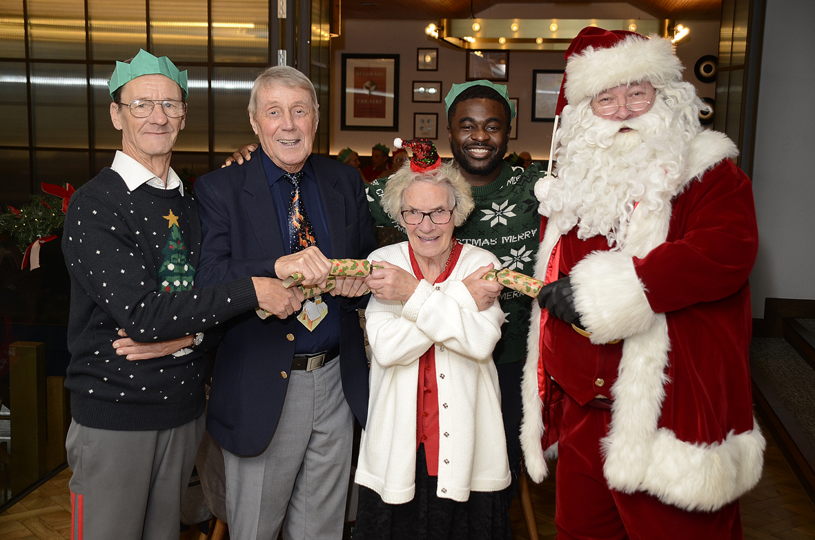 Over 100 Coventry elders enjoyed a Christmas dinner at the theatre ...