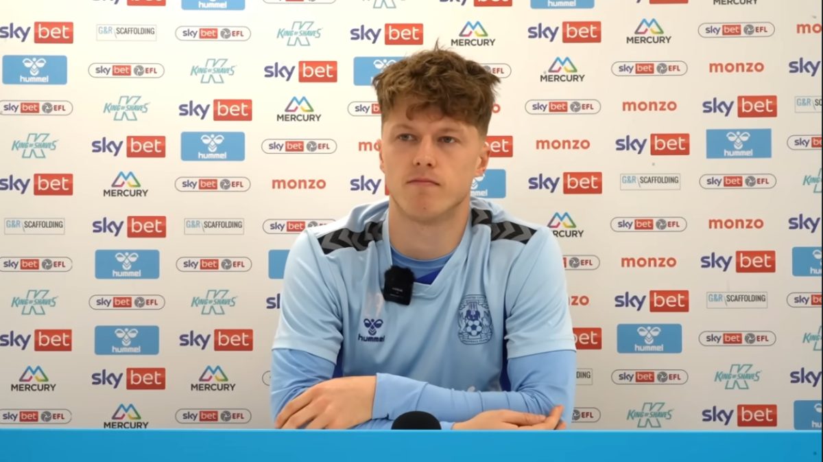 FOOTBALL - Coventry City midfielder Victor Torp nominated for PFA fans ...